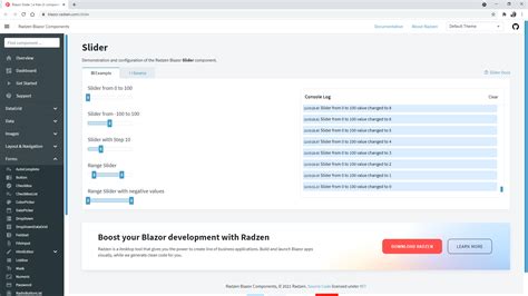 Moving A Slider Handle To The Left Right Does Not Result In The Minimum Maximum Value Issue