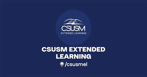 Csusm Extended Learning Instagram Facebook Linktree