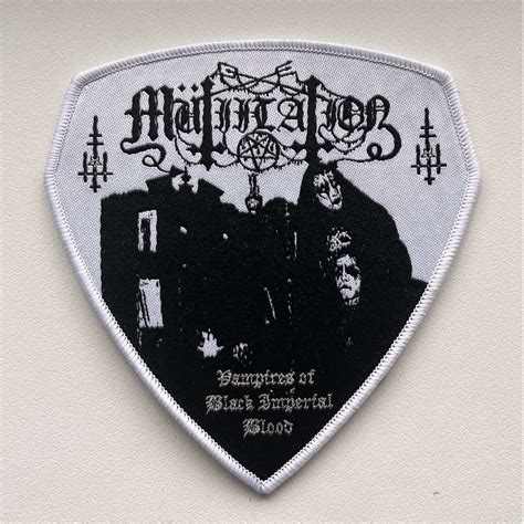Mutiilation Vampires Of Black Imperial Blood Patch Patches