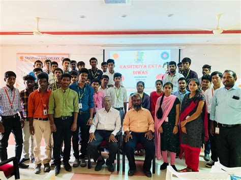 Srinivasa Ramanujan Institute Of Technology On Linkedin Srit Rashtriyaektadiwas Nationalunityday