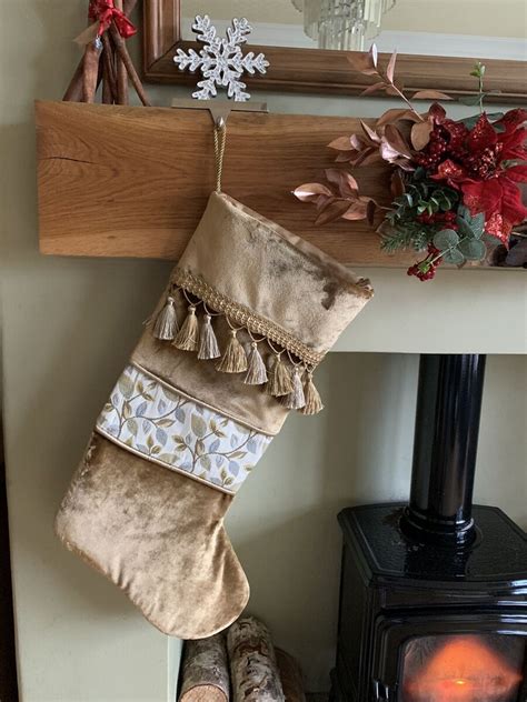 Gold Stockings Christmas