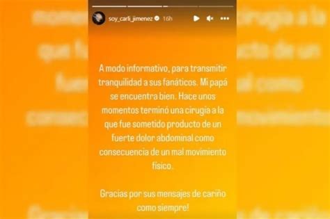 La Mona Jiménez Fue Operado De Urgencia Por Un Fuerte Dolor Abdominal