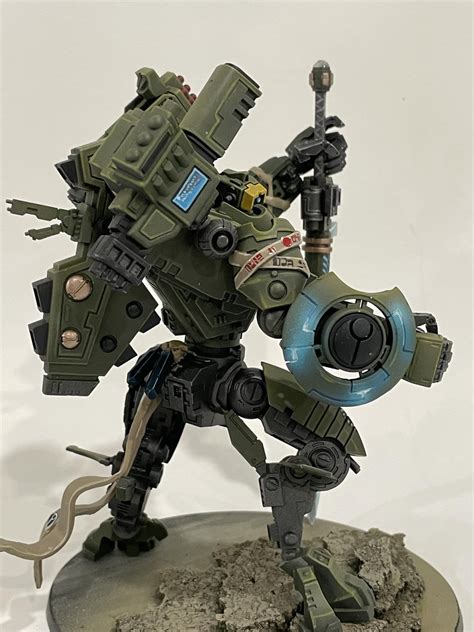 Ronin Inspired Tau Converted Riptide For Close Combat R Tau40k