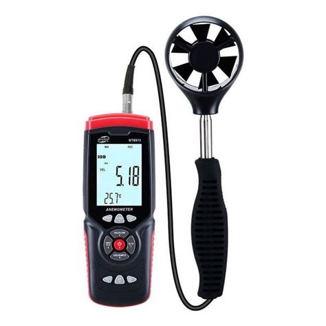 Accurate Wind Meter For Indoor And Outdoor Use Digital Wind Speed Meter With Cfm Display Wind