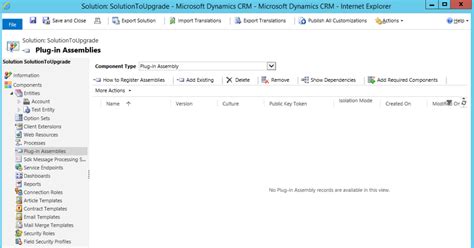 Upgrading Dynamics Crm 2013 Customizations Part 1 Carl De Souza