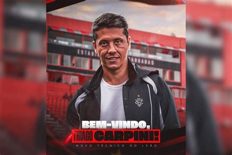 Vitória anuncia Thiago Carpini como técnico após demissão de Condé