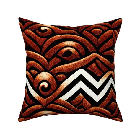 Maori Fabric Spoonflower