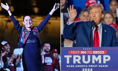 What Mexicos New President Claudia Sheinbaum Said About Trump After He