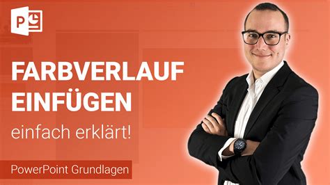 👉 Farbverlauf Einfügen Einfach Erklärt Lerne Microsoft Powerpoint