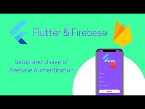 Firebase Authentication In Flutter FlutterX