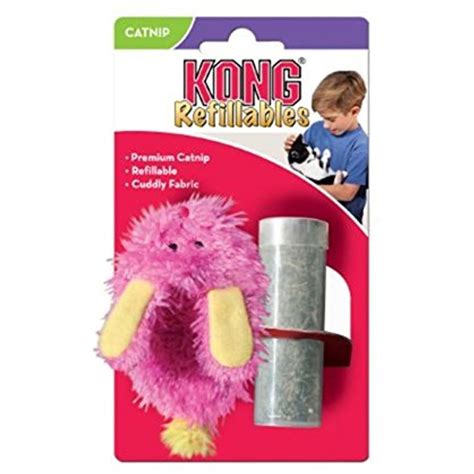 Kong Refillables Fuzzy Slipper Cuddle Toy North American Premium