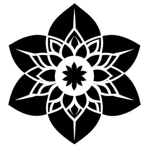 Premium Vector Mandala Flower Design