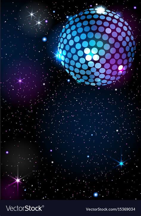 Silver Disco Ball Background Clipart