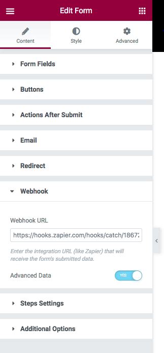 How To Add An Additional Webhook To An Elementor Form Corey Salzano