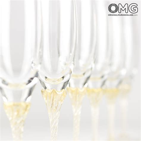 Champagne Prosecco Wine Flute Set Of 6 Glasses
