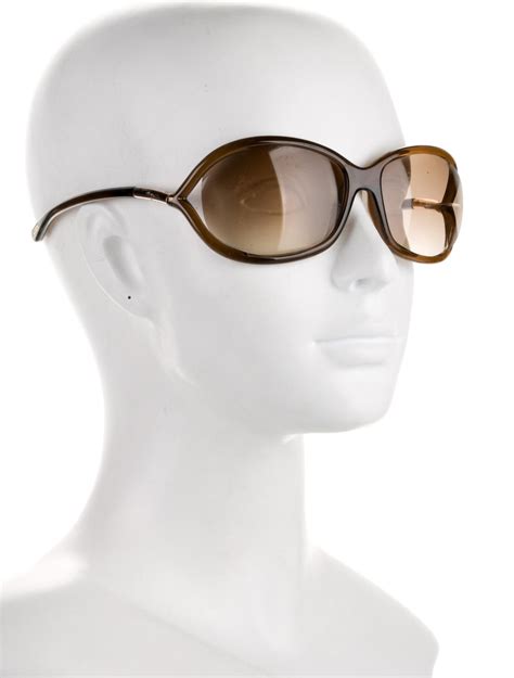 Tom Ford Jennifer Oversize Sunglasses Gem