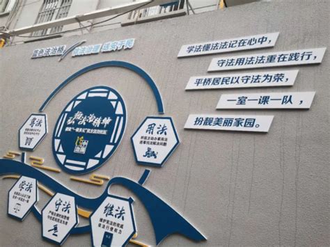 民法典、三治融合海曙法治文化上墙，图文并茂说法