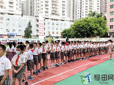 开学啦！福田区岗厦小学近1600名“正气少年”喜迎新学期福田网