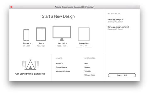 Adobe Reveals Experience Design Cc Adobe Xd Creativepro Network