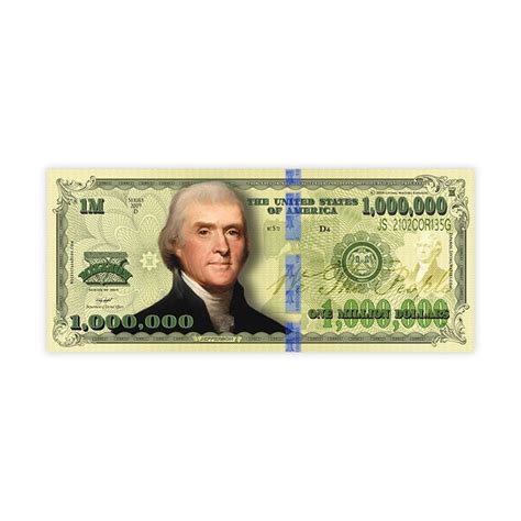 Billete de Un Millón de Dólares Living Waters