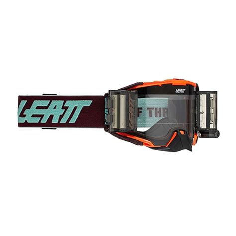 LEATT Leatt VELOCITY 6 5 ROLL OFF Masque MX Neon Orange Private
