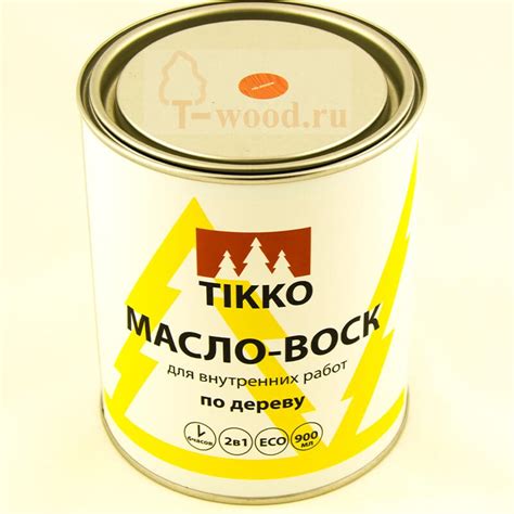 Купить масло воск для внутренних работ TIKKO по оптовой цене