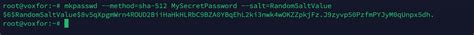 How To Convert A Password To A Hash In Linux