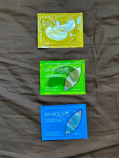 Bioaqua Eye Mask, Beauty & Personal Care, Face, Face Care on Carousell