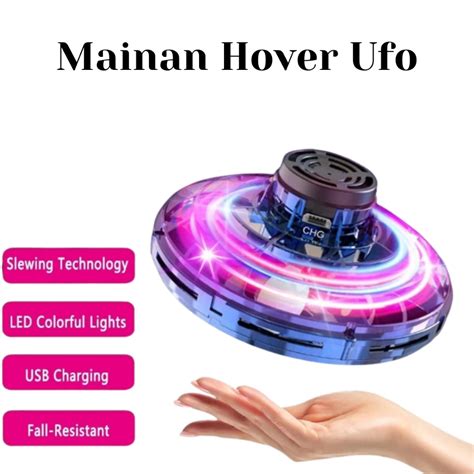 Jual Mainan Hover Ufo Flynova Pro Flying Ball Spinner Magic Drone Mini