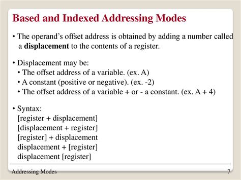 Array And Addressing Modes Ppt Download