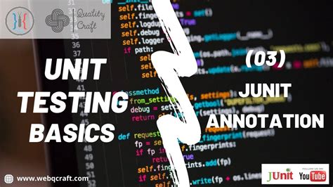 03 JUnit Annotations Unit Testing YouTube