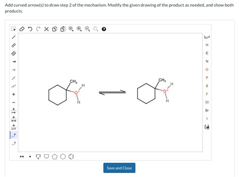 Solved Add Curved Arrow S To Draw Step 2 Of The Chegg Com
