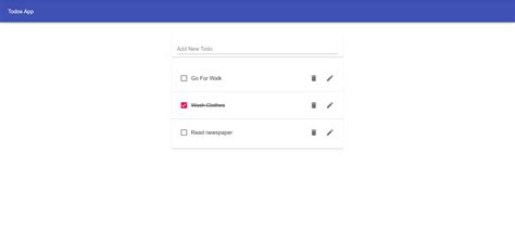 Github Swap421todo App Using React
