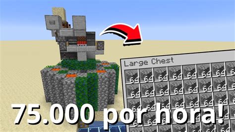FARM DE PEDRA 100 AUTOMÁTICA 75 000 Pedras por Hora YouTube