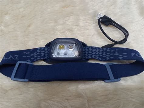 Decathlon Trekking Rechargeable Head Torch Usb 120 Lumens Sports
