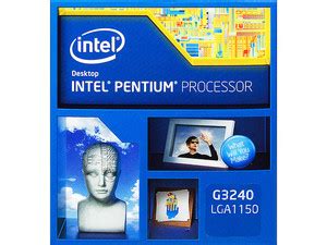 Procesador Intel Pentium G3240 a 3.10 GHz con Intel HD Graphics, Socket ...