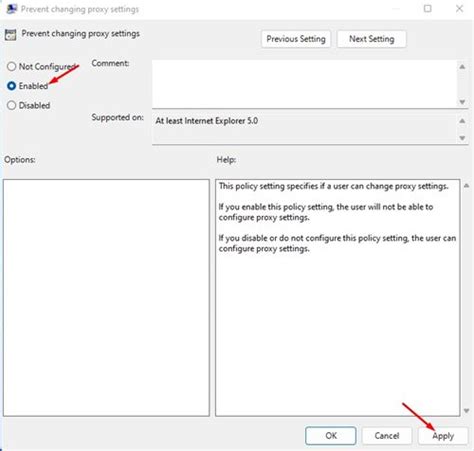 How To Prevent Users From Changing Proxy Settings In Windows