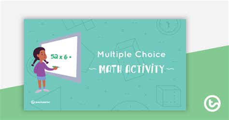 Multiple Choice Generic Quiz PowerPoint Template Teach Starter