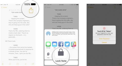 How To Lock Notes On An IPhone With Password Protection