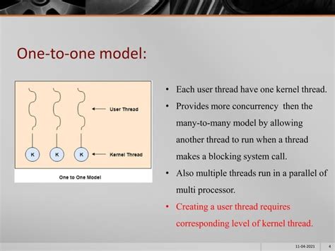Multi Threading Model PPT