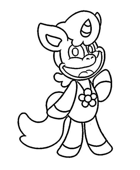 Planse De Colorat Cu Smiling Critters