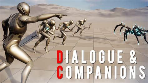 Unreal Engine Dialogue And Companions Marketplace Pack Youtube