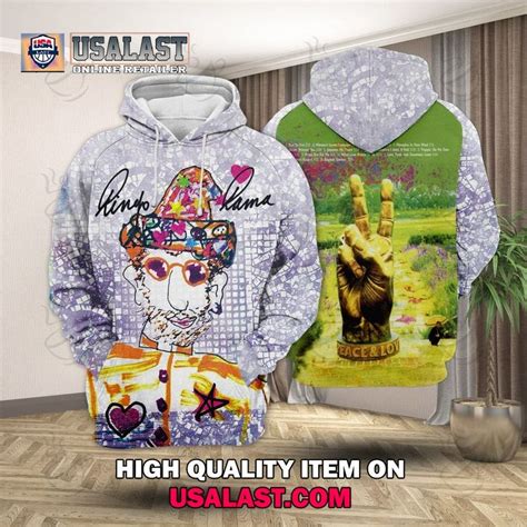 Ringo Starr Live At Soundstage Album Cover Unisex Hoodie T Shirt By