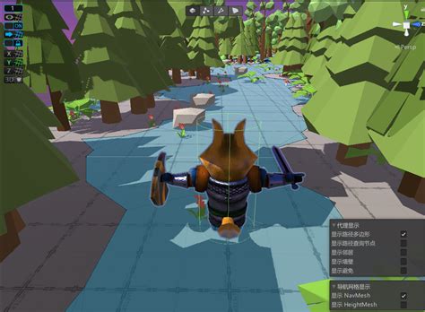 unity 使用NavMeshAgent组件烘焙人物移动区域 伊凡晴天 博客园