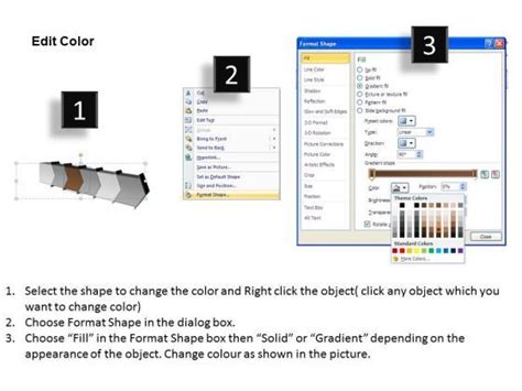 Ppt D Illustration Of Six Step Arrow Procedure Industry Plan PowerPoint Image