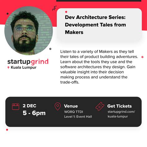 See Dev Architecture Series Development Tales From Makers At Startup Grind Kuala Lumpur