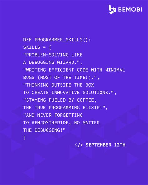 Resultsdriven Bemobi Programmersday Softwaredevelopment Codinglife