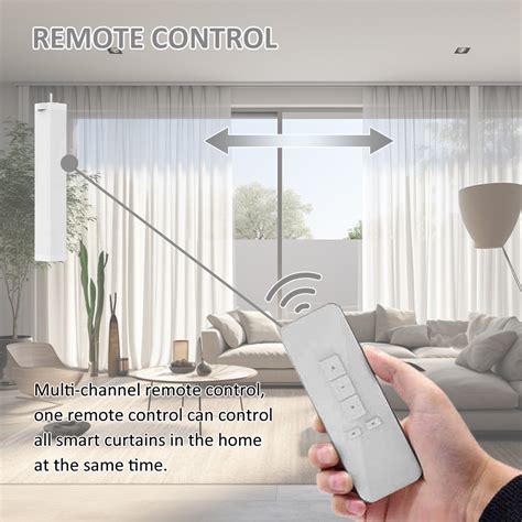 Tuya Zigbee Smart Electric Curtain Home Automation Electric Curtain