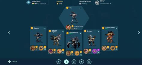 Finally in Champion league as F2p : r/walkingwarrobots