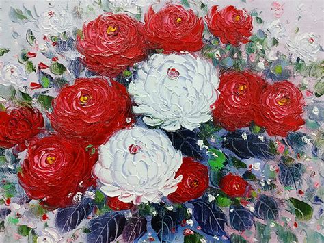 정물 모란꽃 8174 큐알아트